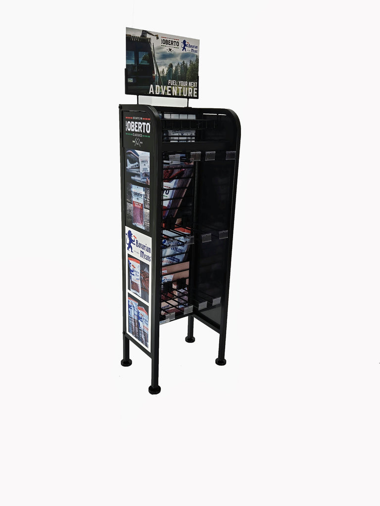 *Custom Snack Displays – Mobile Merchandisers